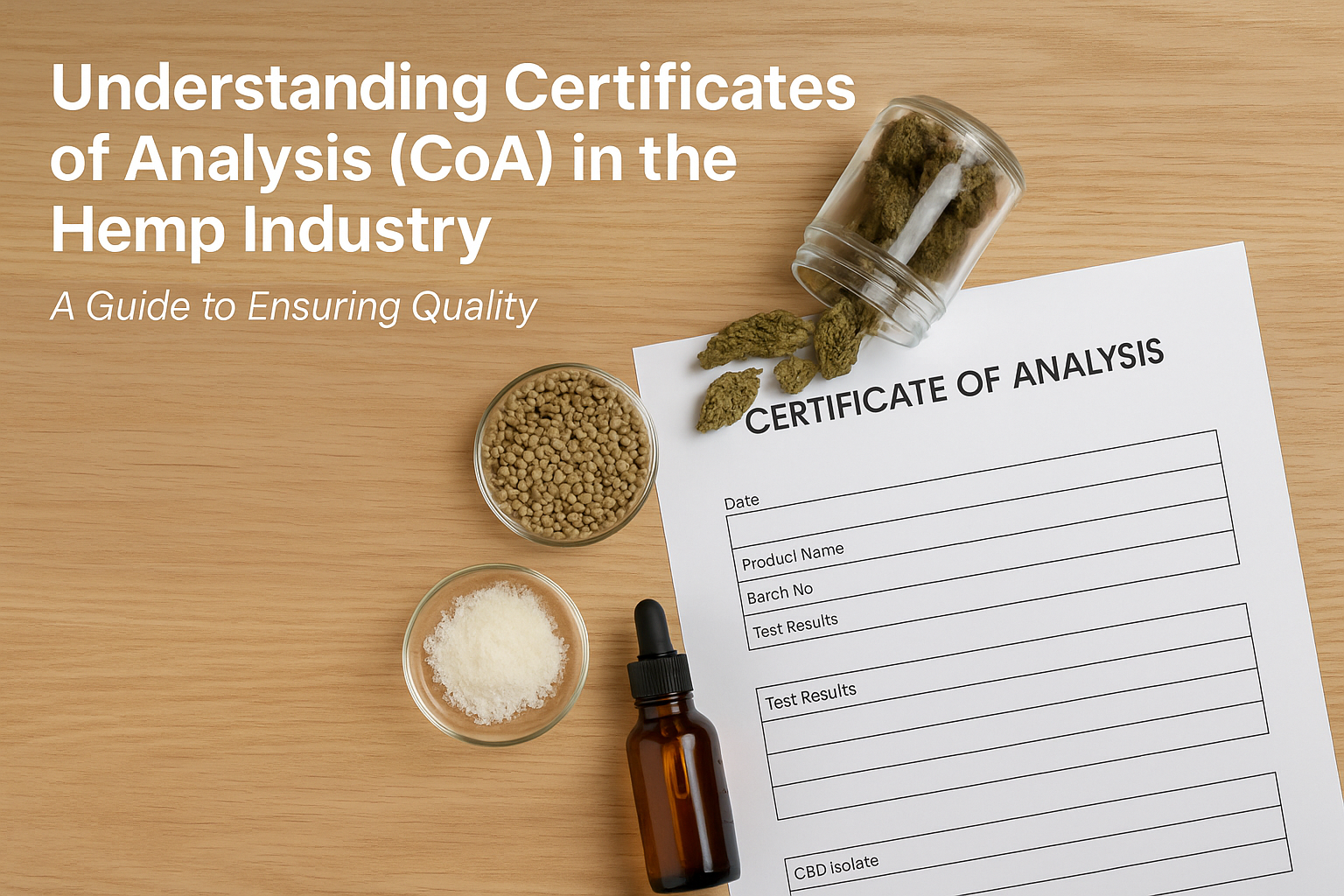 Understanding Certificates of Analysis (CoA) in the Hemp Industry: A G ...